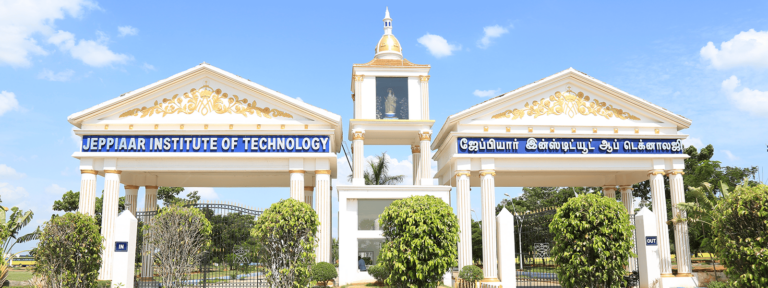 JEPPIAAR INSTITUTE OF TECHNOLOGY
