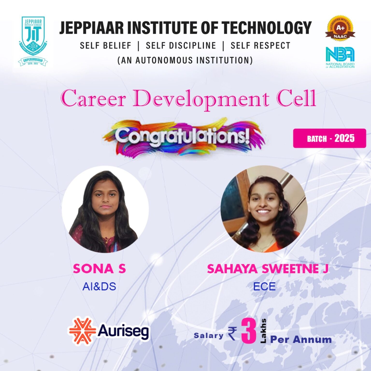 JEPPIAAR INSTITUTE OF TECHNOLOGY